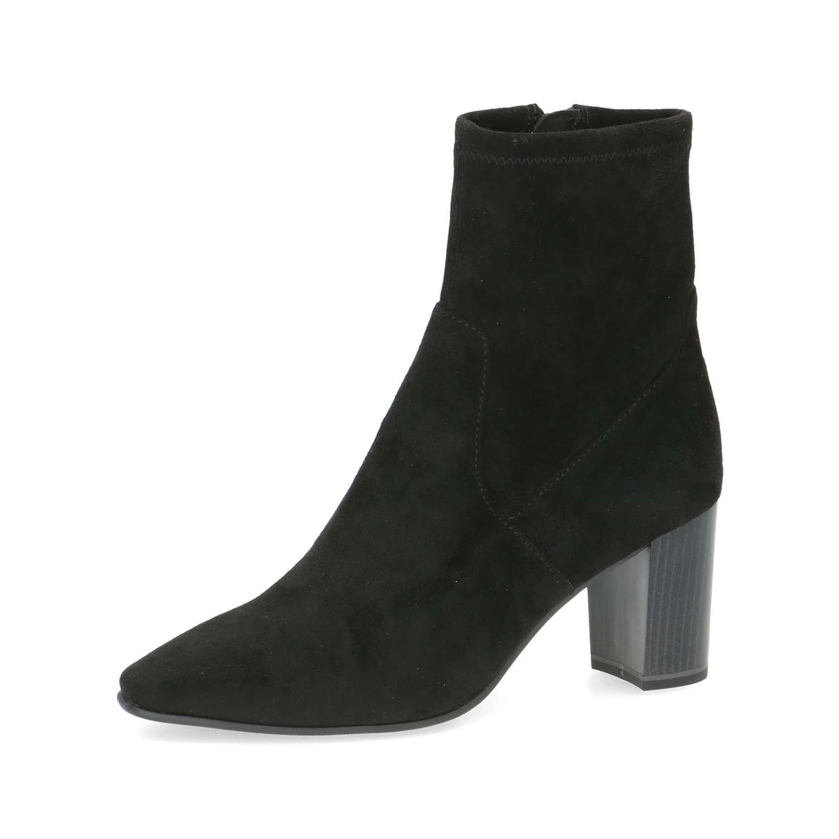 Caprice High Heel Stretch Ankle Boot BlacK – Cinders Shoe Heaven